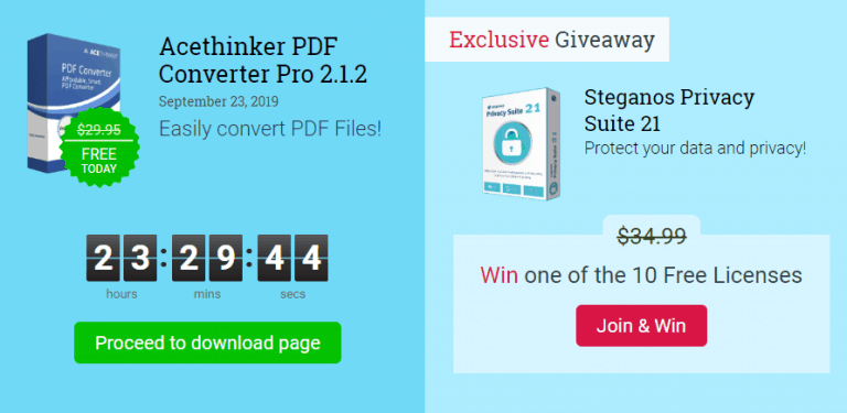 5 Best Software Giveaway & Free Gifts Websites - Software Coupon Codes