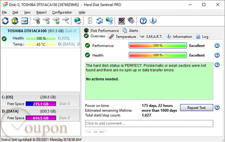 40% Off Hard Disk Sentinel Coupon & Review 2026