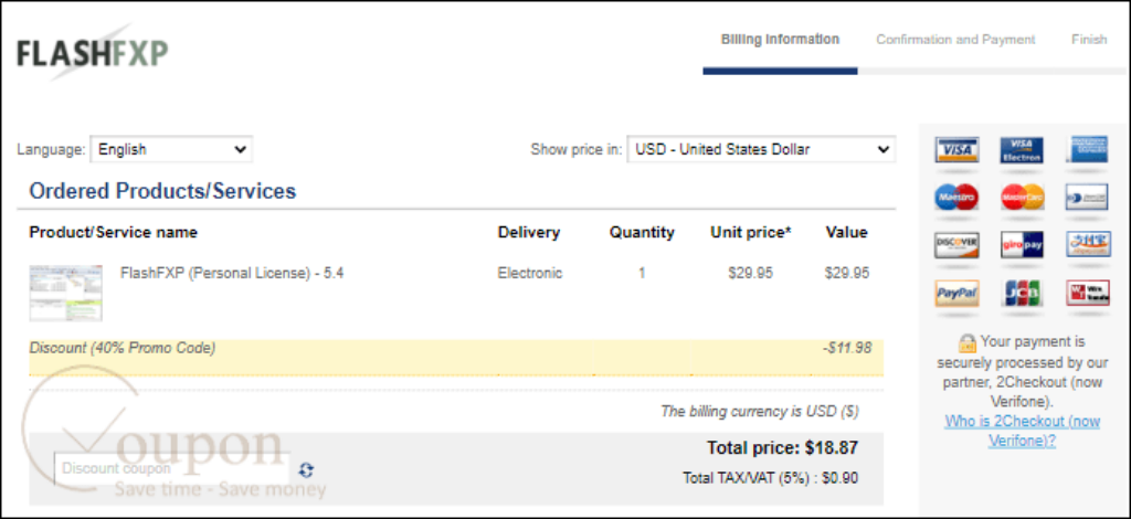 40% Off FlashFXP Coupon Oct 2026 (Verified)