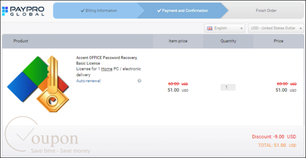 15% Off Accent OFFICE Password Recovery Coupon Aug 2026