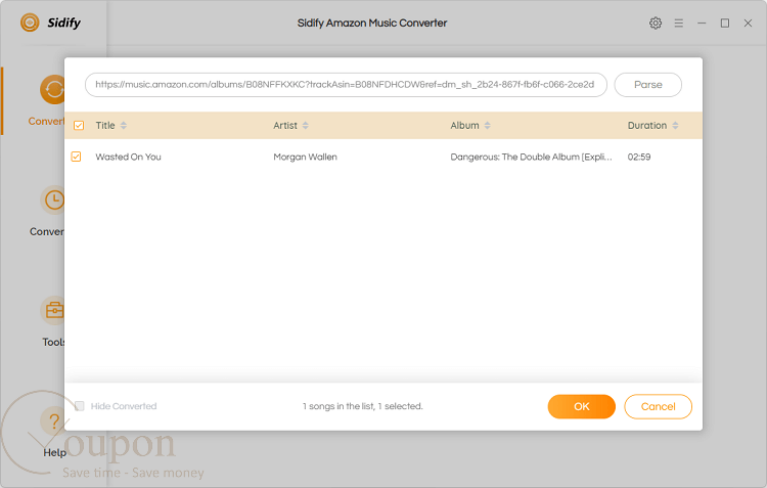 31% Off Sidify Amazon Music Converter Coupon May 2026