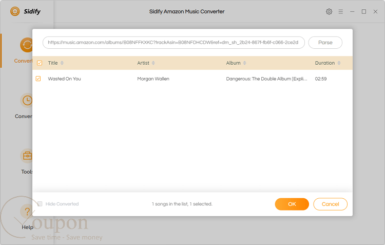 31% Off Sidify Amazon Music Converter Coupon May 2026