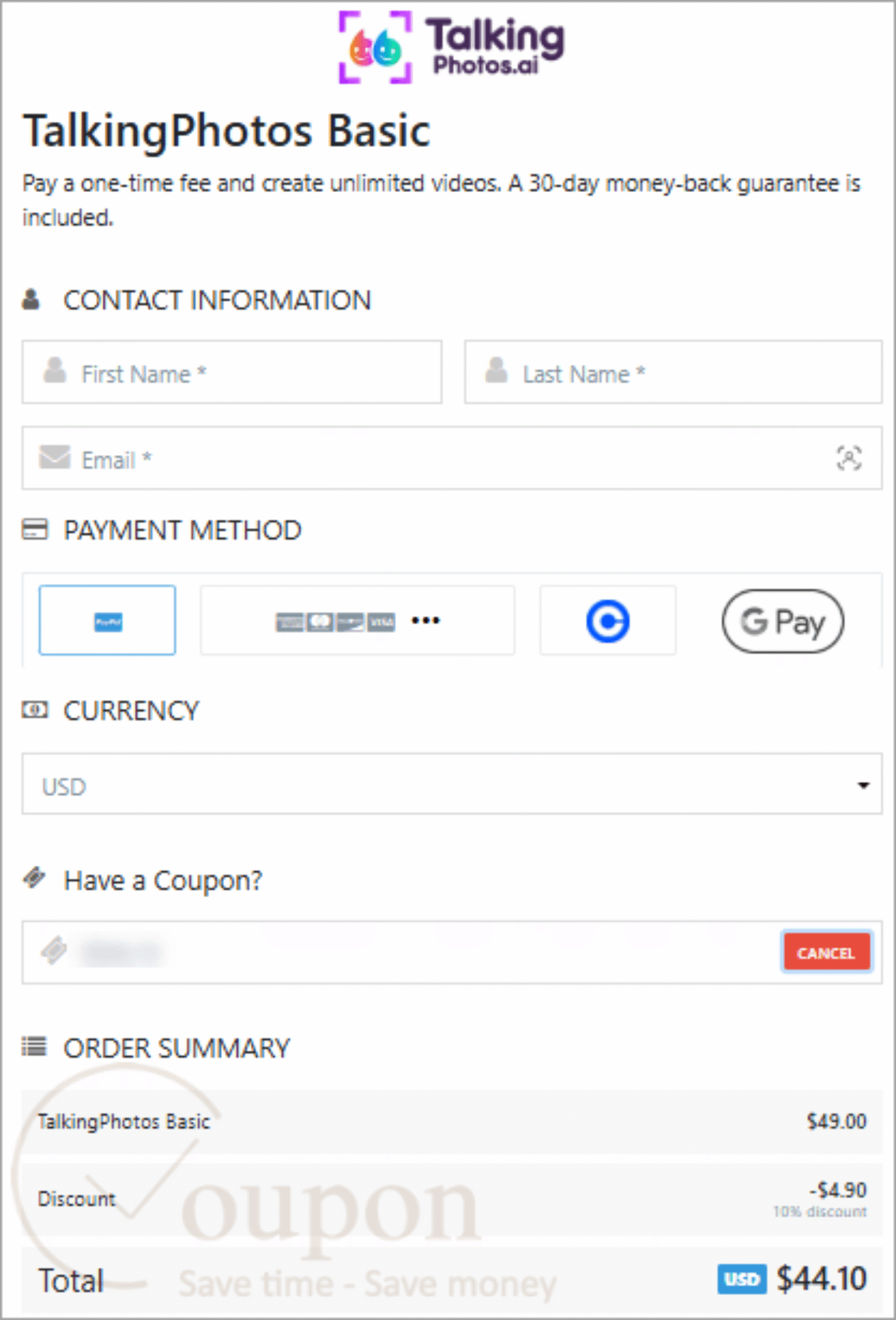 48% Off TalkingPhotos Coupon Jun 2026 (Verified)