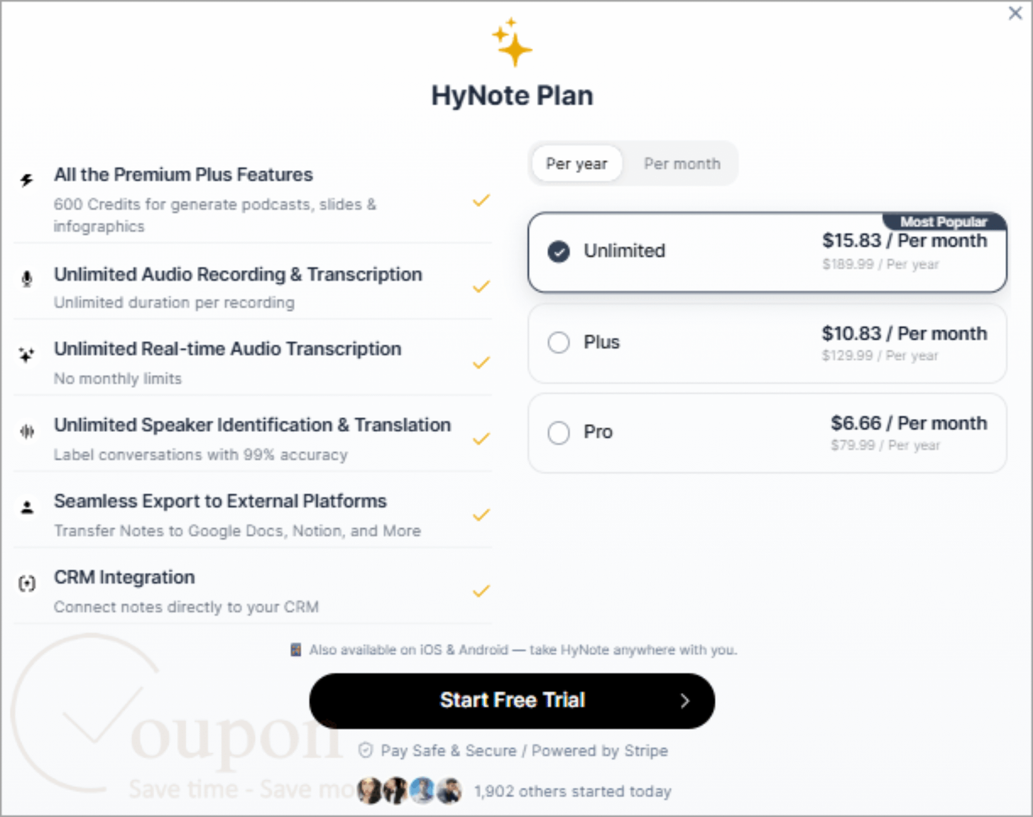 50% Off HyNote AI Coupon Code Jul 2026 (Verified)